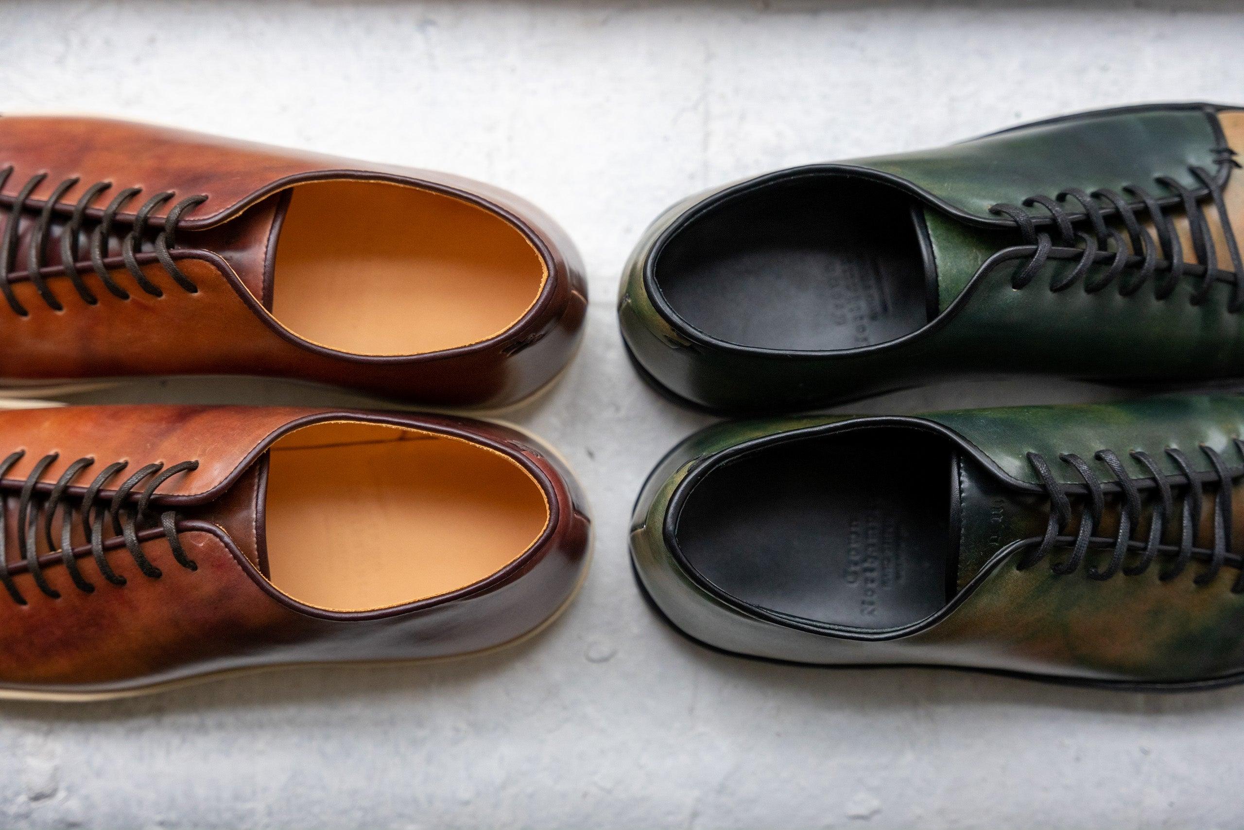 D4 - HARLESTONE MARBLE HORWEEN SHELL CORDOVAN PACK - LIMITED TO 15 PAI ...