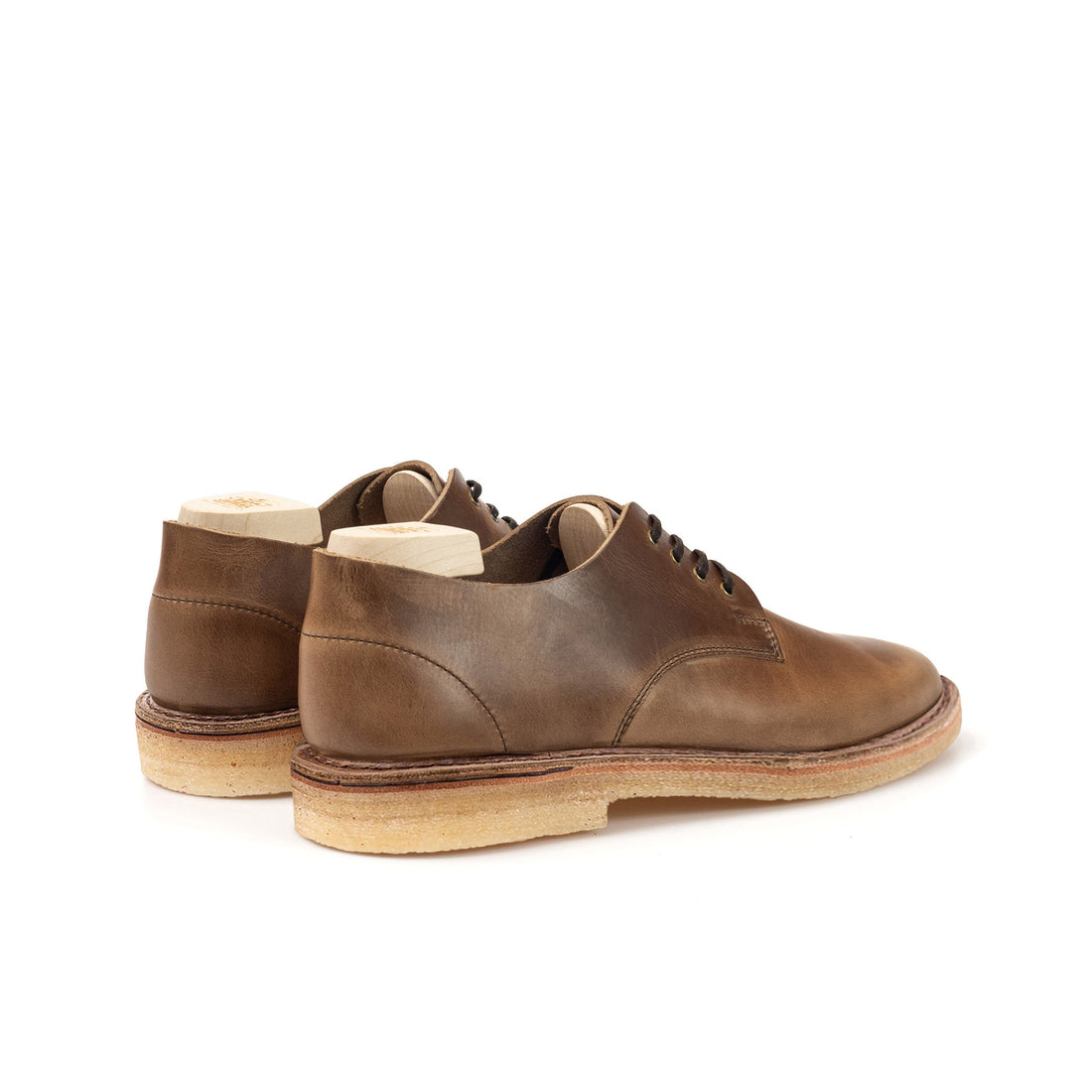 Grove Desert Shoe - Horween Natural Chromexcel – Crown Northampton