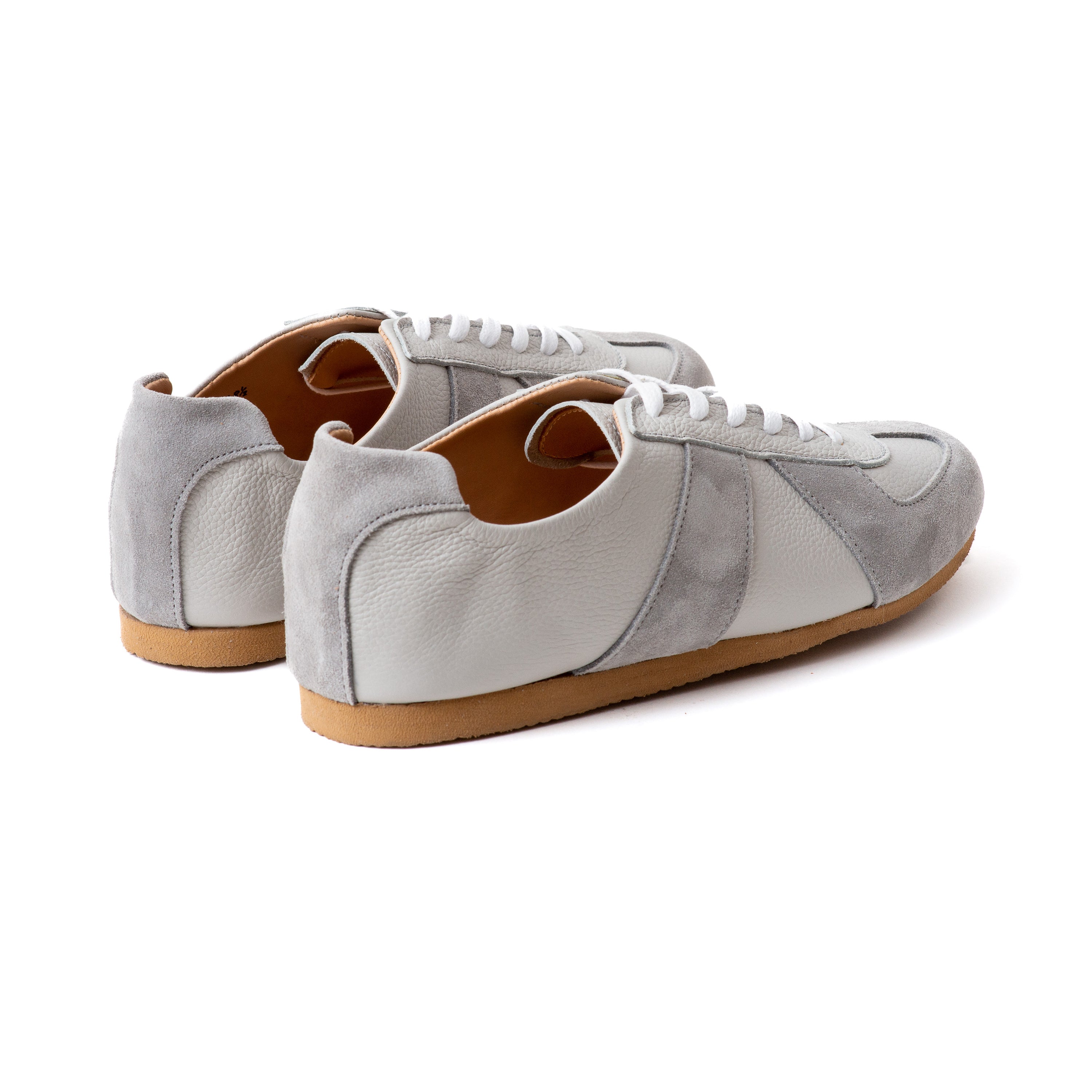 Adnitt Gat Shoe - Grey Calf – Crown Northampton