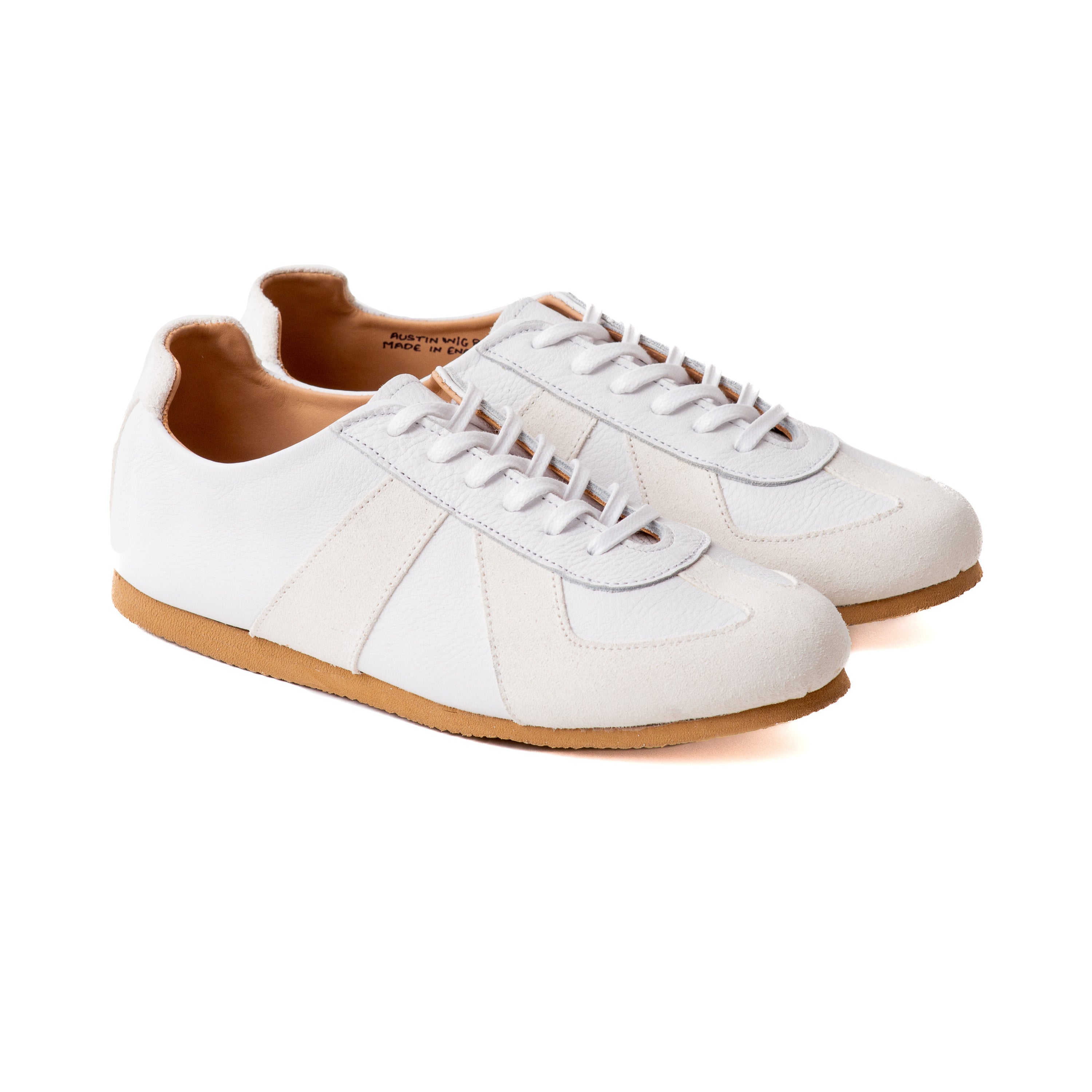 Adnitt Gat Shoe - White Calf – Crown Northampton