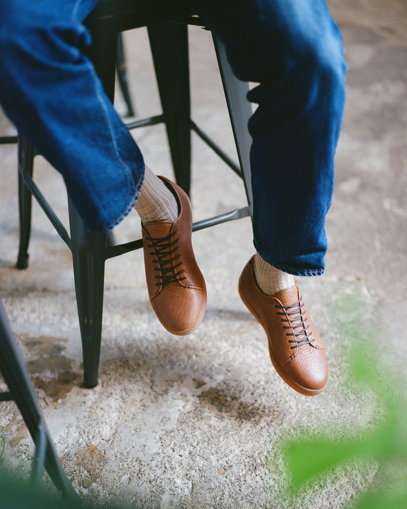 Hand Stitch Dress Sneakers – Crown Northampton