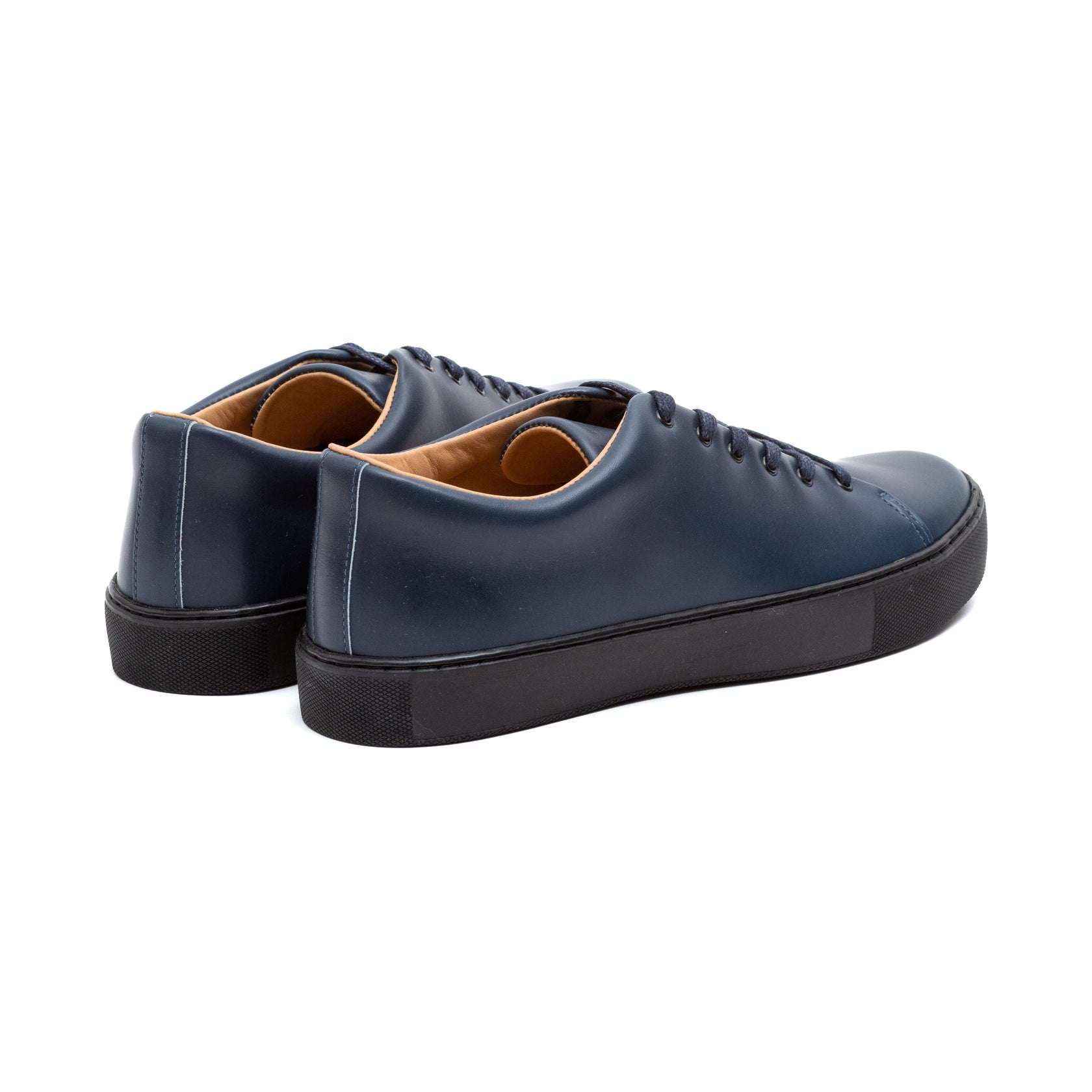 Crown Northampton Overstone Derby - Navy Calf Leather Sneakers