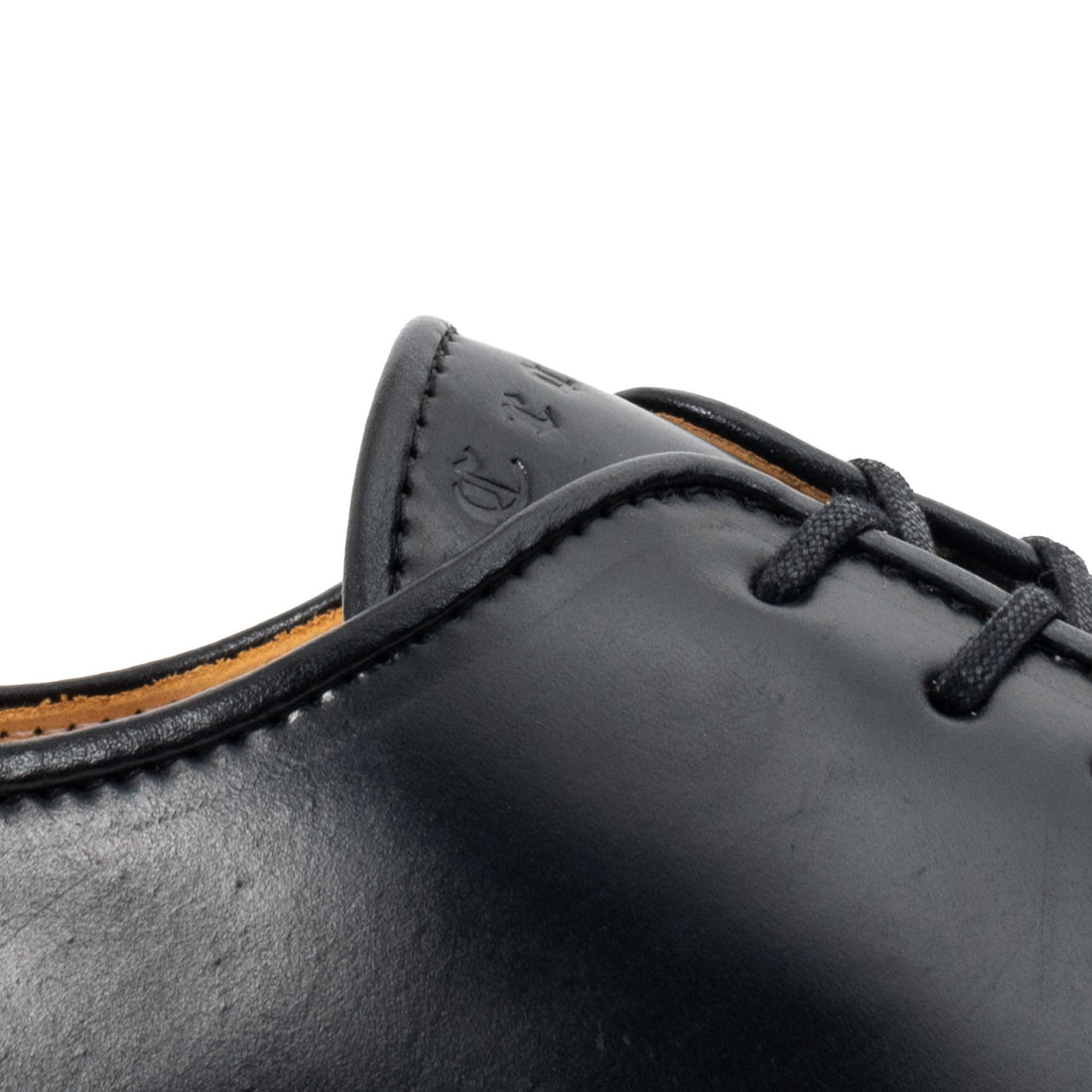 Harlestone Derby - Horween Black Shell Cordovan – Crown Northampton