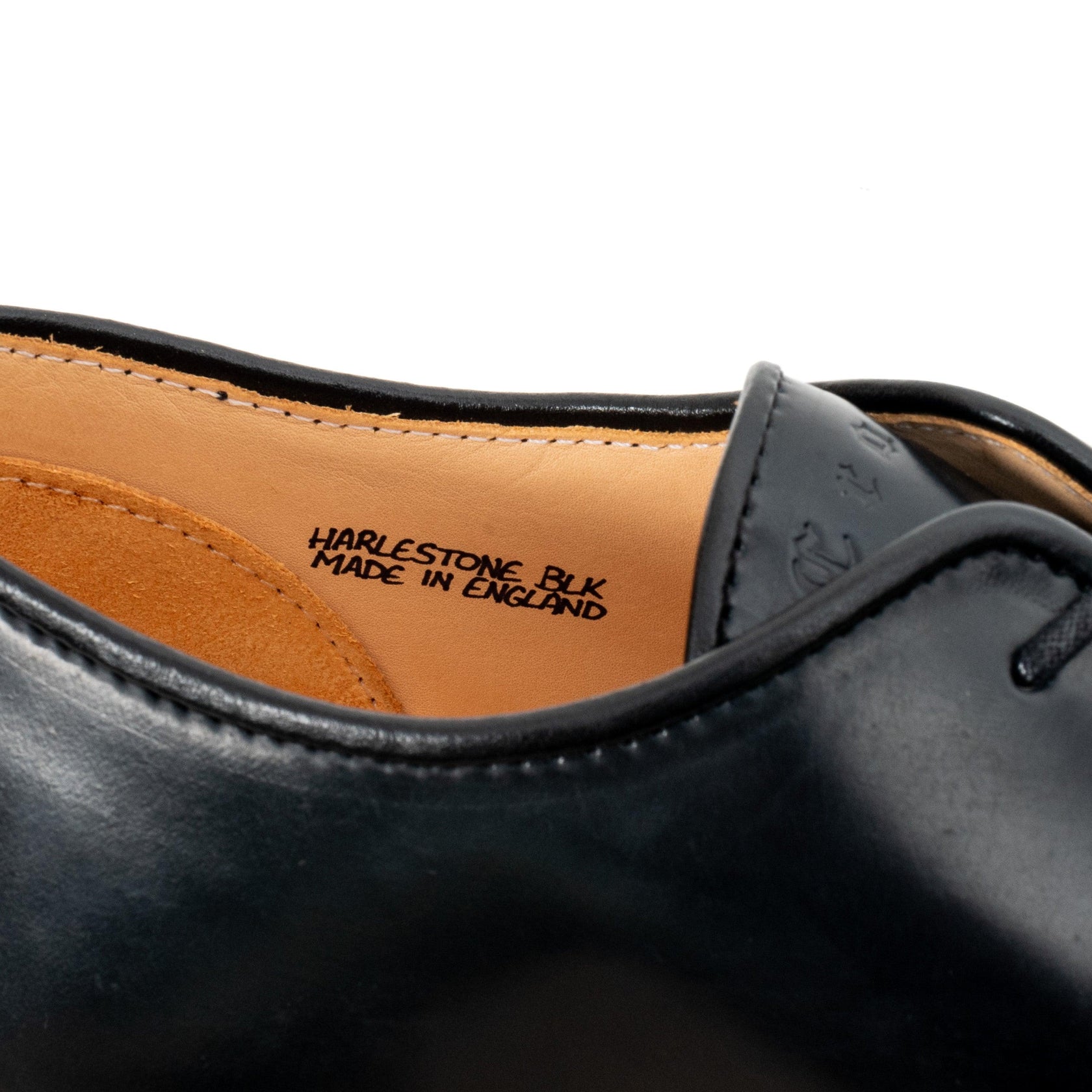 Harlestone Derby - Horween Black Shell Cordovan – Crown Northampton