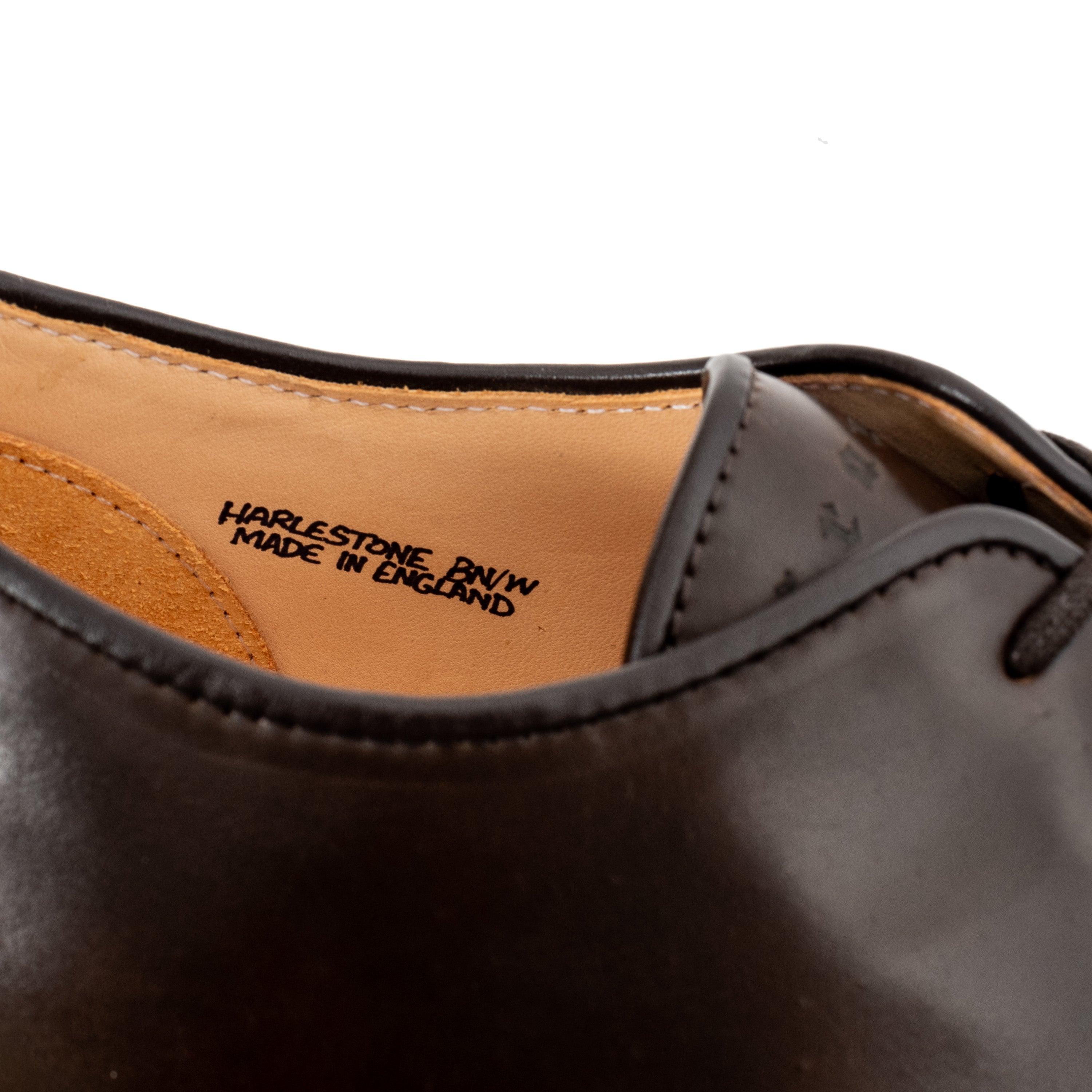Harlestone Derby - Horween Dark Cognac Shell Cordovan – Crown Northampton