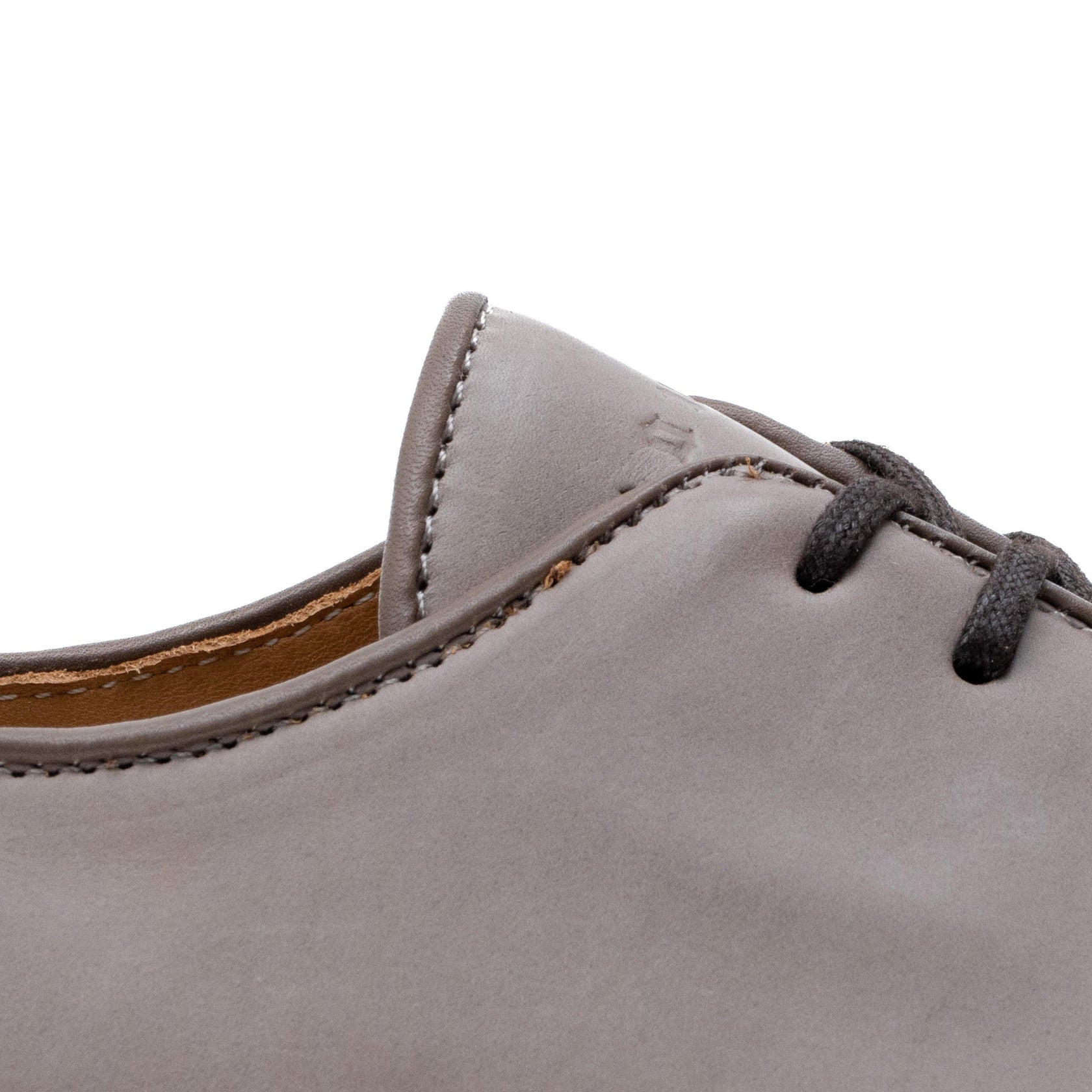 Harlestone Derby - Grey Veg Tan Calf – Crown Northampton