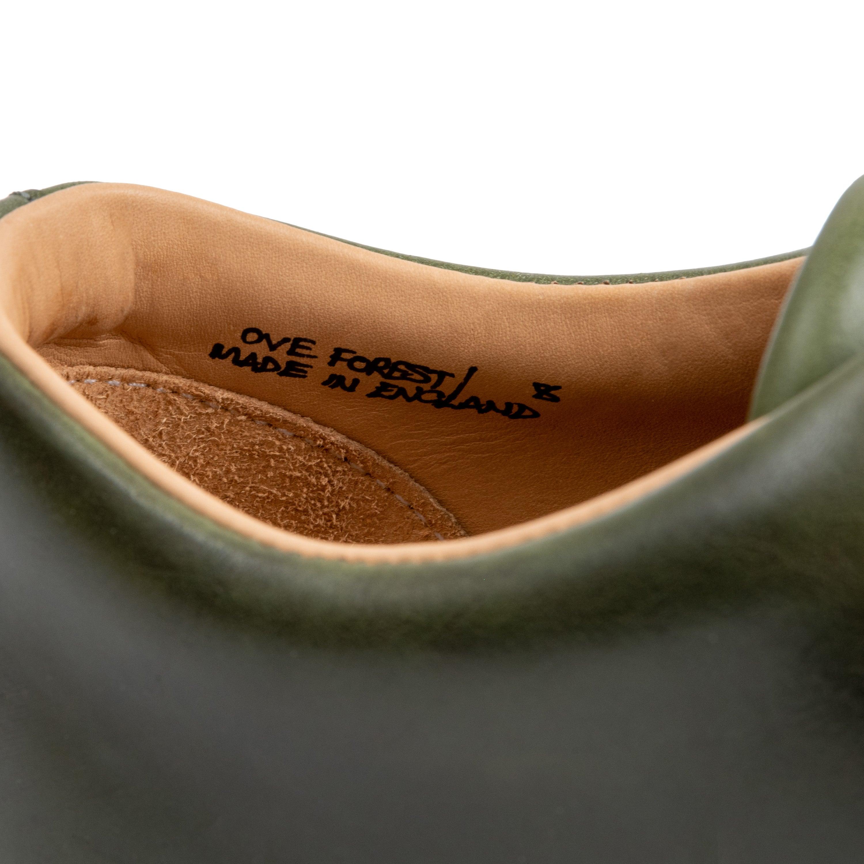 Crown Northampton Overstone Derby - Horween Forest Green Chromexcel