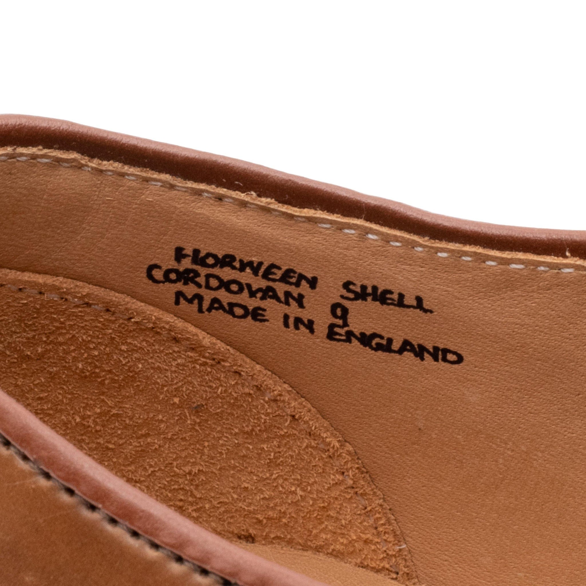 Harlestone Derby - Horween Bourbon Shell Cordovan – Crown Northampton