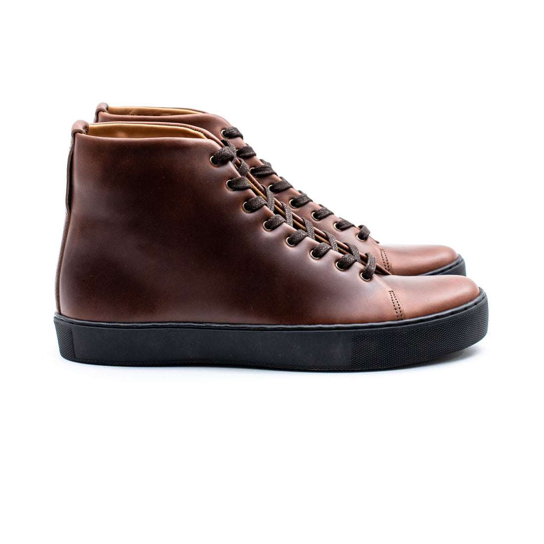 Overstone Hi Derby - Horween Brown Chromexcel – Crown Northampton