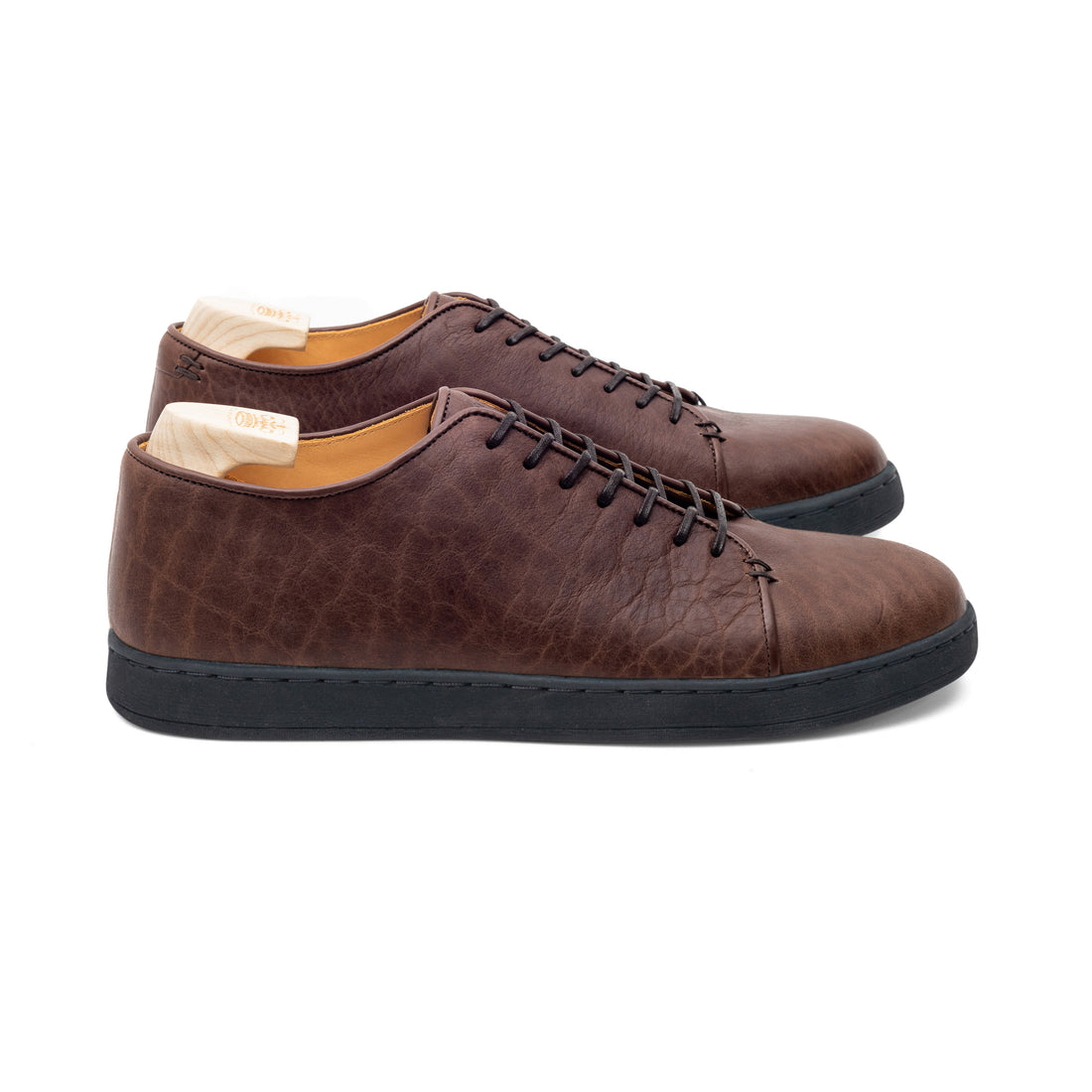 Harlestone Derby - Brown Horween Buffalo – Crown Northampton