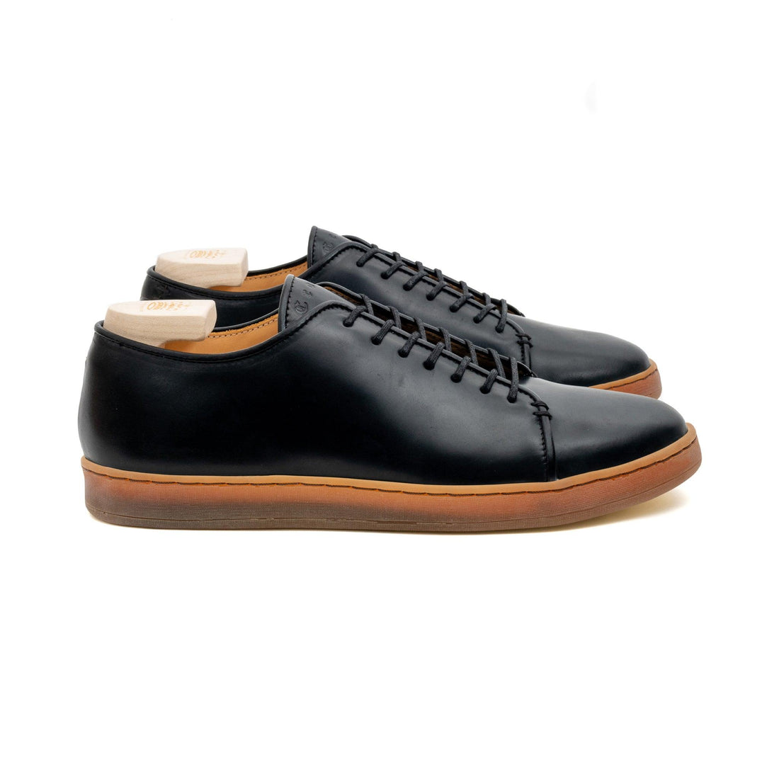 Harlestone Derby - Horween Black Shell Cordovan – Crown Northampton