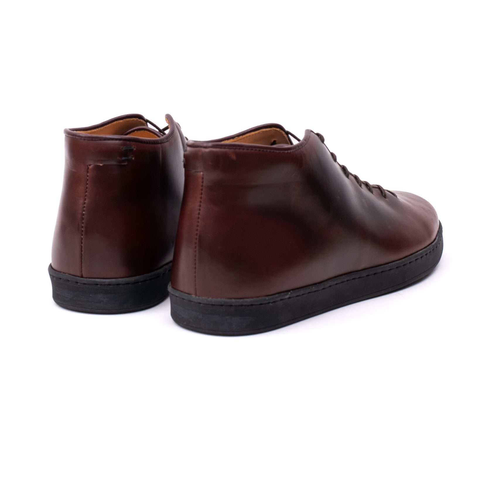 Everdon Wholecut Mid - Horween Brown Chromexcel – Crown Northampton