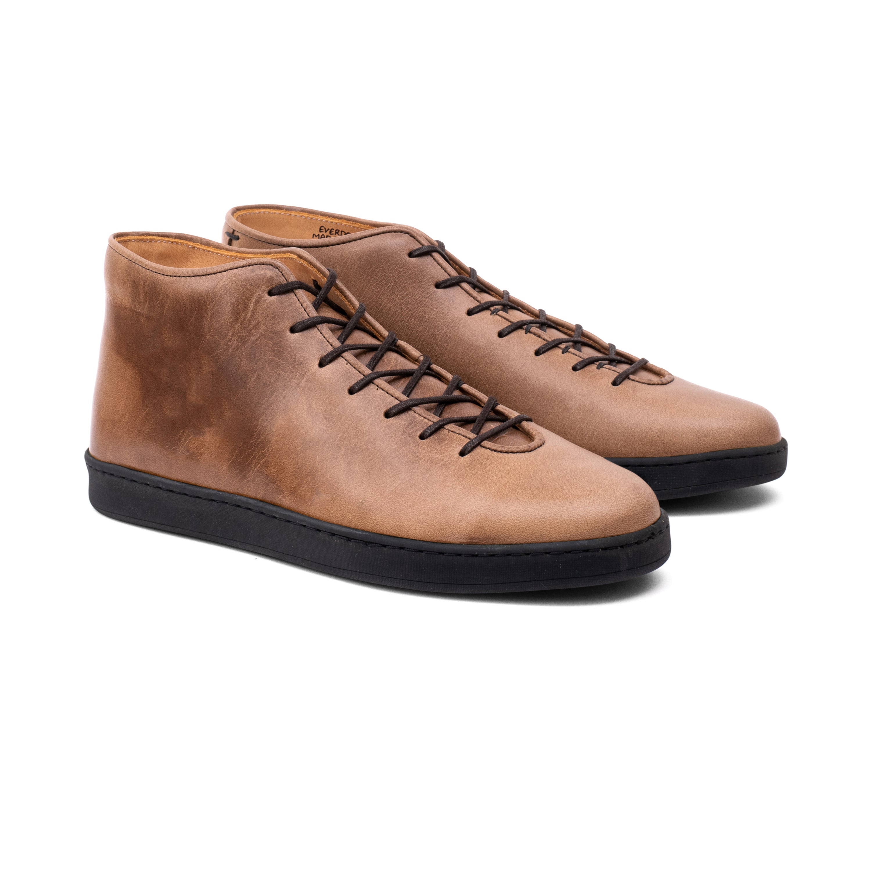 Everdon Wholecut Mid - Horween Natural Chromexcel – Crown Northampton