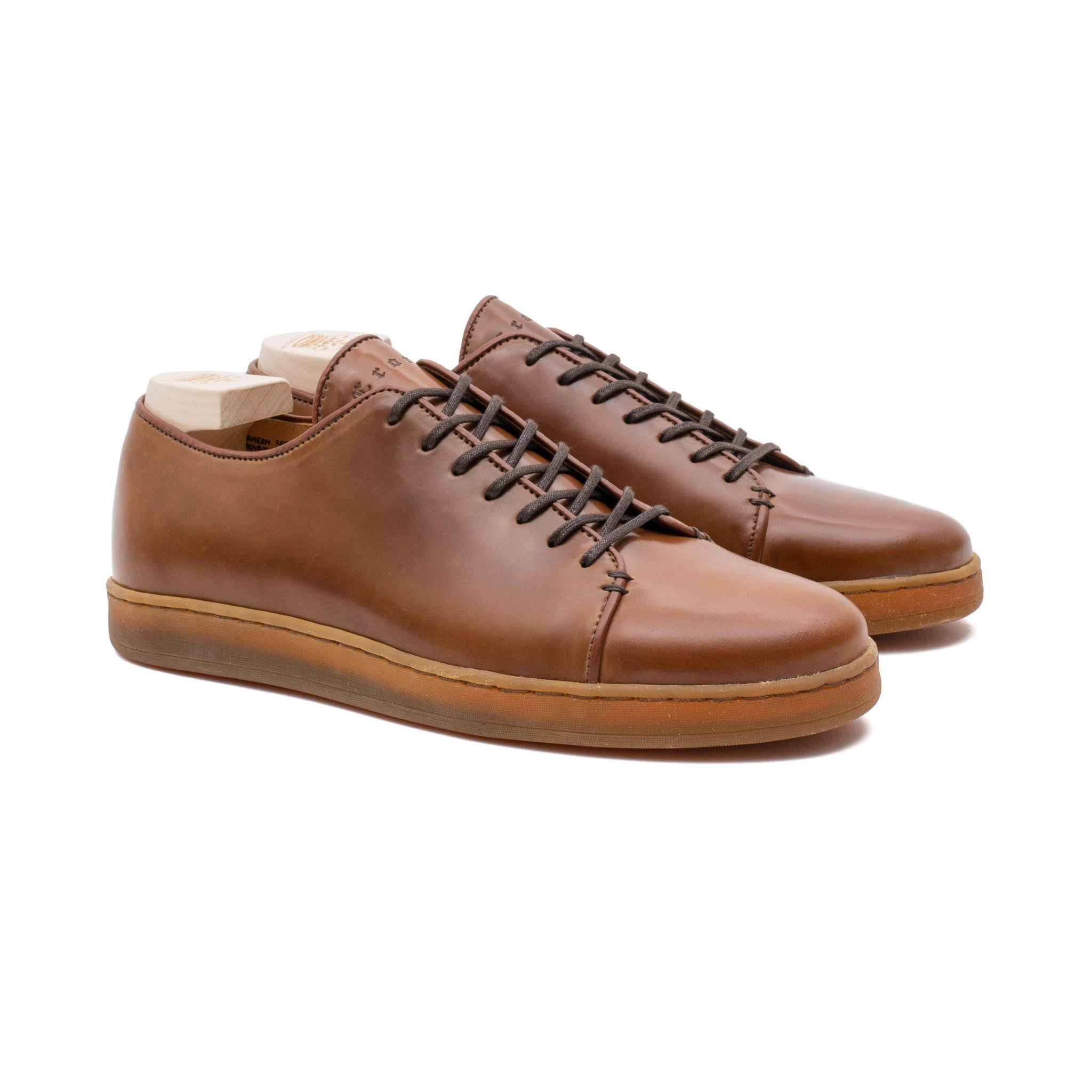 Harlestone Derby - Horween Bourbon Shell Cordovan - Deluxe Care Pack ...