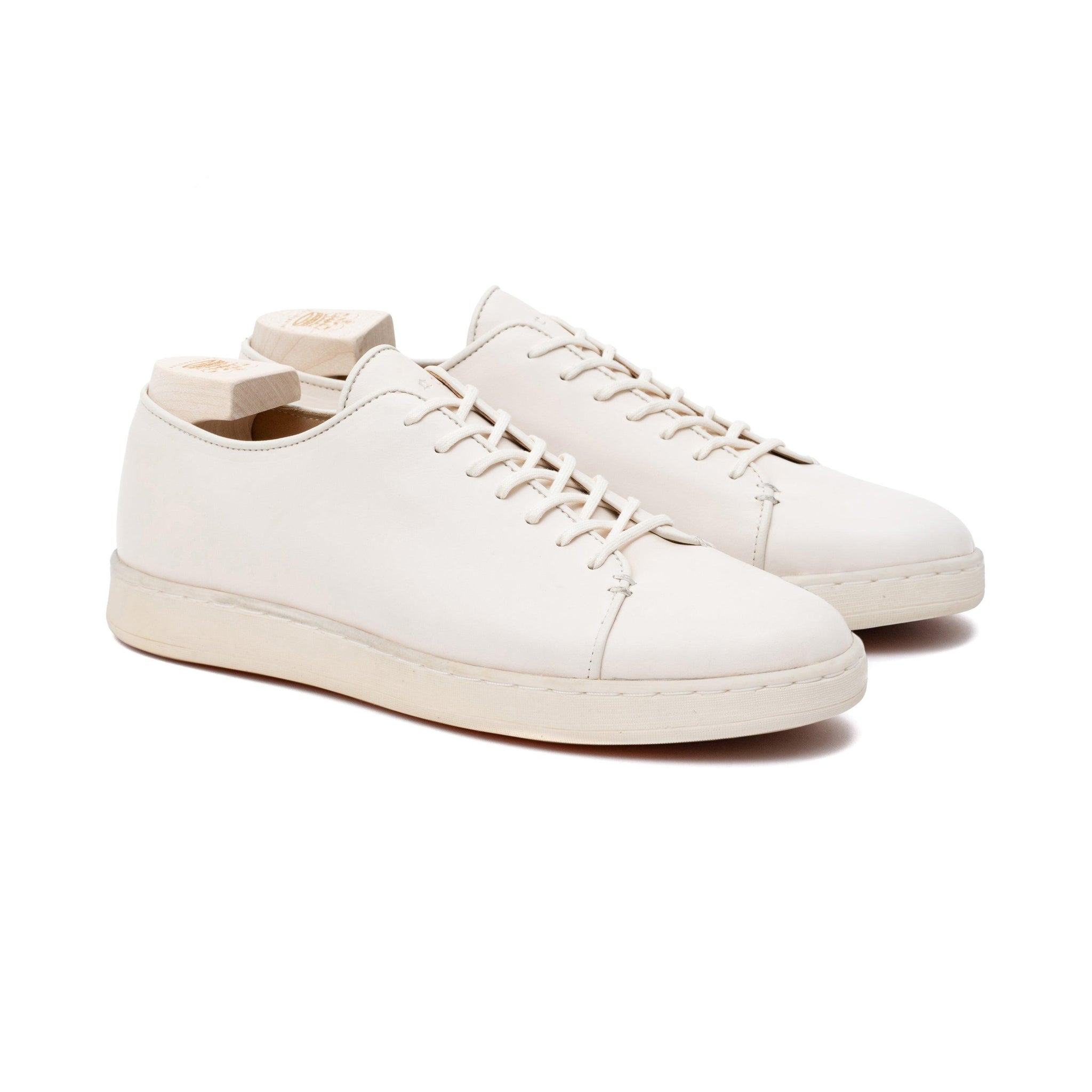 Harlestone Derby - Off White Veg Tan Calf – Crown Northampton